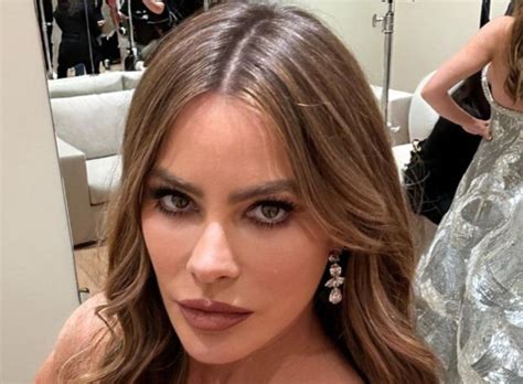 50 Year Old Sofia Vergara Goes Viral In Silver Dress During Photoshoot