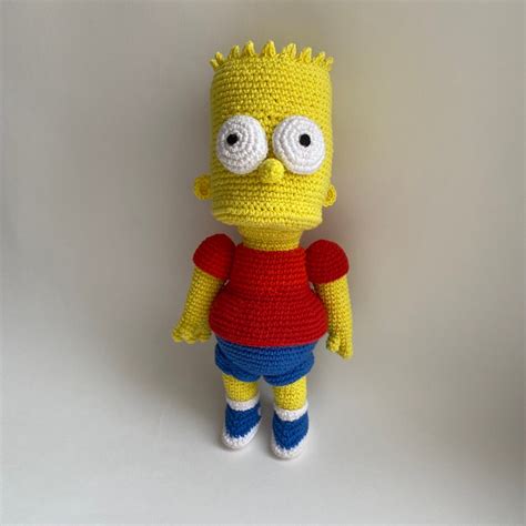 Bart Simpson Toy Crochet Pattern Printable Pdf Amigurumi Today Shop