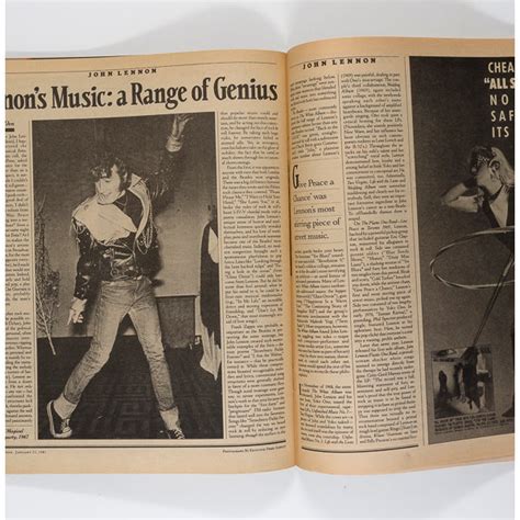 John Lennon And Yoko Ono Rolling Stone Cover Rolling Stone Magazine
