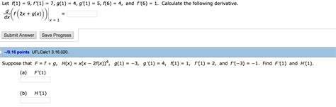 solved let f 1 9 f 1 7 g 1 4 g 1 5 f 6 4 and