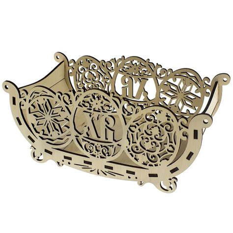 Wooden Easter T Basket Laser Cut Cdr File Free Download Vecty