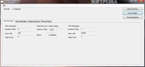 PDF Counter Download Softpedia
