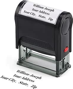 Custom Stamp Personalized Self Inking Logo Stamp