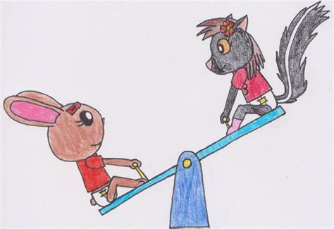 Amy N Molina On The Seesaw By Danielmania123 On Deviantart