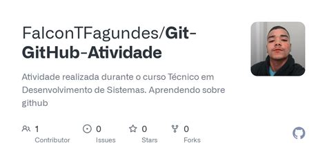 GitHub FalconTFagundes Git GitHub Atividade