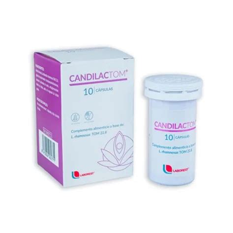 Candilactom 10 Cápsulas Farmacia Eva Contreras