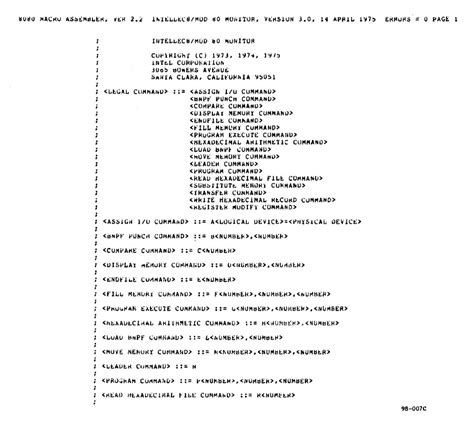 Intel Intellec 880 Documentation Bits Of The Golden Age