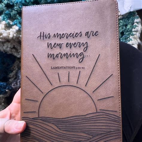 Personalized Csb Note Taking Bible Sea Blue The Grass Withers The Flower Fades Add A Name