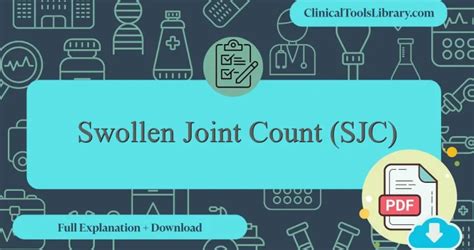 Swollen Joint Count Sjc Complete Explanation Pdf