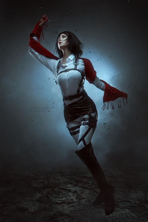 Shinzou Wo Sasageyo Mikasa Ackerman Cosplay By Ksana Stankevich R