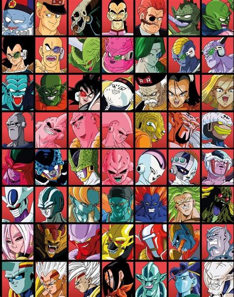 Dragonball Z Characters All Dragon Ball Z Characters Every Dbz