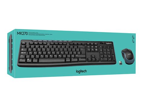 Logitech Mk Wireless Combo S T Med Mus Og Tastatur Tr Dl S Nordisk P Lager Stort Udvalg
