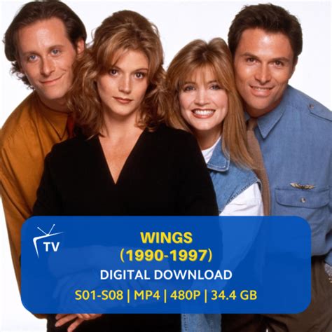 Wings 1990 Tv Series Comedy Show Digital Download Classic 90s