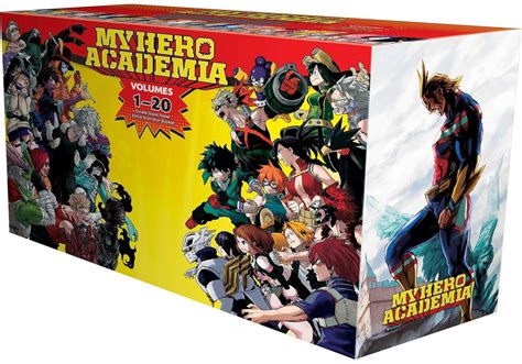 My Hero Academia Box Set 1 Includes Volumes 1 20 With Premium Horikoshi Kohei Au