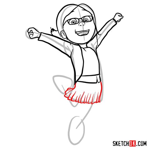 How To Draw Margo Gru Despicable Me SketchOk Drawing Guide