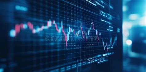 Market Data Monitor For Blue Digital Stock Market Data Visualization For Financial Analytics