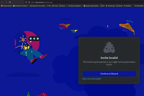 Discord Link Invalid Forum Feedback Unraid