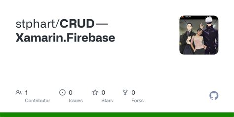 GitHub Stphart CRUD Xamarin Firebase