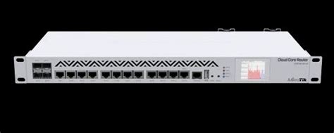 White Wired Mikrotik Ccr1036 12g 4s Industrial Grade Router 10g At