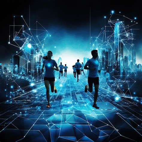 Premium Ai Image Technology And Interconnectedness