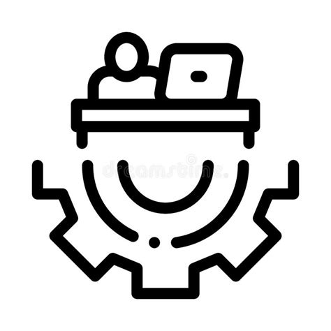 Developer Isolated Icon Simple Element Illustration From Programming