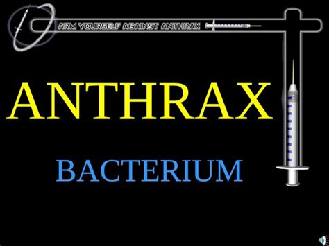 Ppt Anthrax Bacterium Protective Antigen Pa Edema Factor Ef Lethal Factor Lf Palf