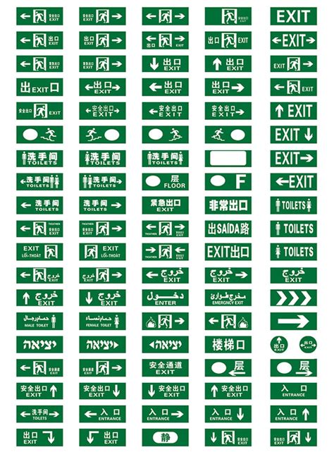 Emergency Exit Light Requirements Led Emergency Exit Sign