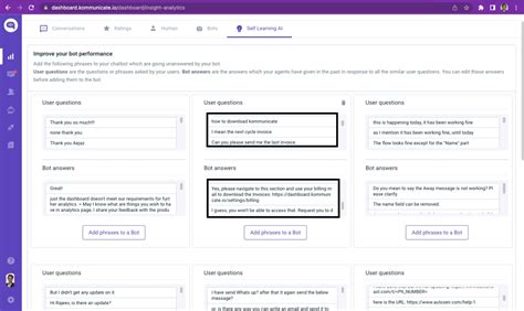 Analytics · Developer Docs Kommunicate Analytics · Developer Docs Kommunicate