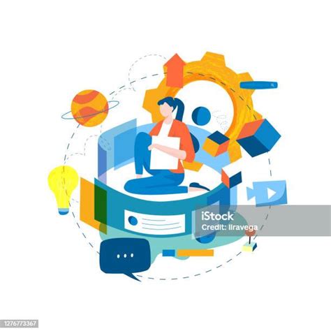 디지털 콘텐츠 관리 매력적인 온라인 콘텐츠 만들기 모바일 및 웹 그래픽을 위한 온라인 뉴스 플랫 벡터 일러스트 디자인 웹 사이트 최적화 웹 콘텐츠 개발 개념 가리기에 대한