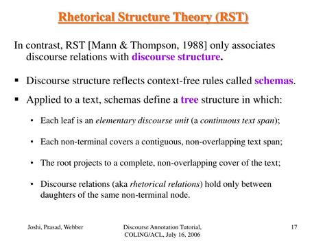 Ppt Discourse Annotation Discourse Connectives And Discourse Relations Powerpoint