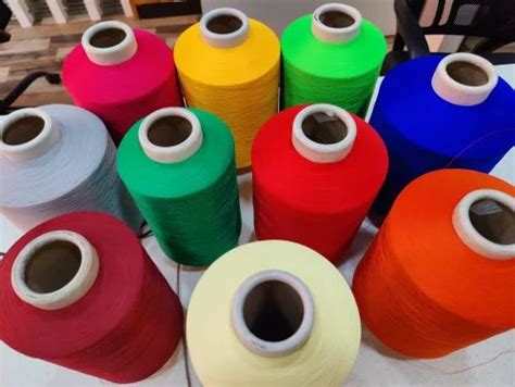Many Colour 1500 Polyester Dyed Yarn At Rs 165kg In Salem Id