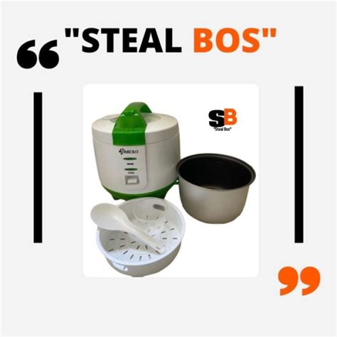 Promo Magiccom Omicko 1 2 Liter Rice Cooker Omicko 1 2 Liter Magic Com Diskon 23 Di Seller