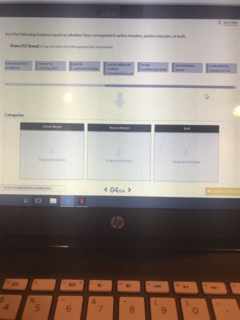 Solved Sort The Following Features Based On Whether They