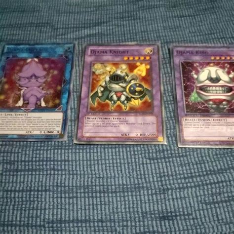 Yu Gi Oh Ojama Bundle Hobbies And Toys Toys And Games On Carousell