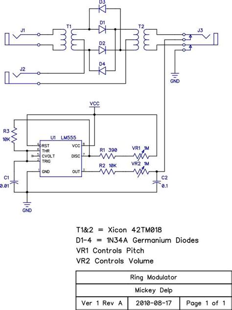 A Comprehensive Guide To Understanding Ring Modulator Schematics