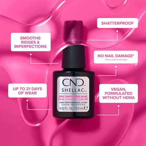 Cnd™ Shellac™ Epic Smoothing Base Creative Nail Design
