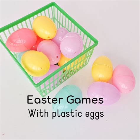 Fun Preschool Games With Plastic Easter Eggs Preschool Toolkit