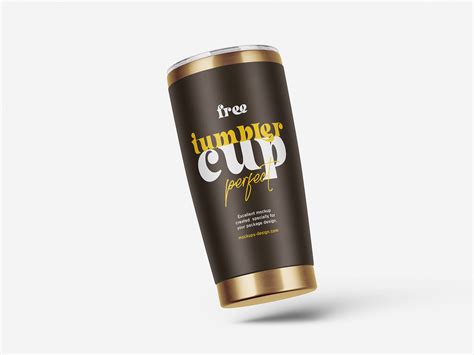 Free Tumbler Mockup Instant Download
