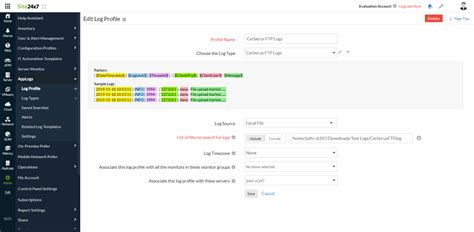 Cerberus Ftp Logs Log Management For Cerberus Ftp Logs Site24x7