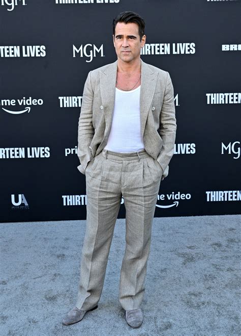 Colin Farrells Suit Is Miami Vice On Heat British Gq