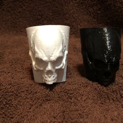 Skull Shot Glass Etsy