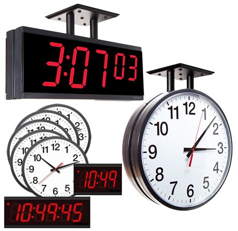 Wireless Clock System Timetrax Wireless Clocks Wireless Corrective Clock Systems Time Access