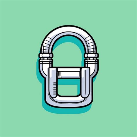 Premium Vector Vector Of A White Padlock On A Vibrant Green