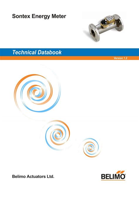 Technical Databook Belimo Actuators Shanghai