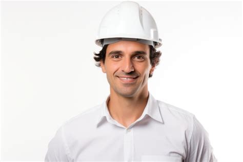 Premium Photo Architect Or Engineer Portrait