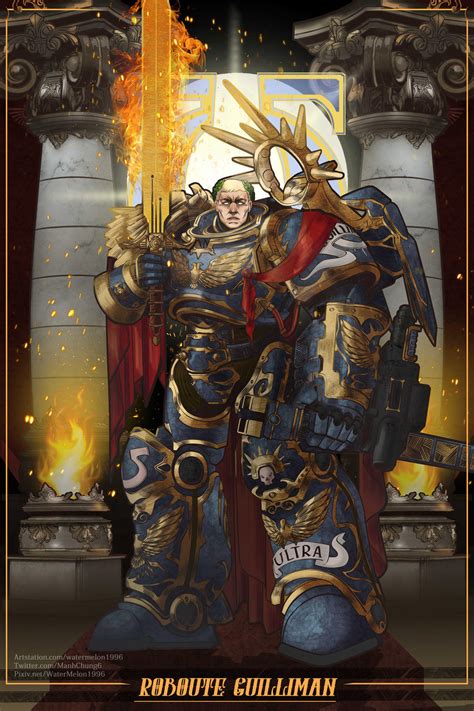 Primarch Roboute Guilliman By Starcraft1996 On Deviantart