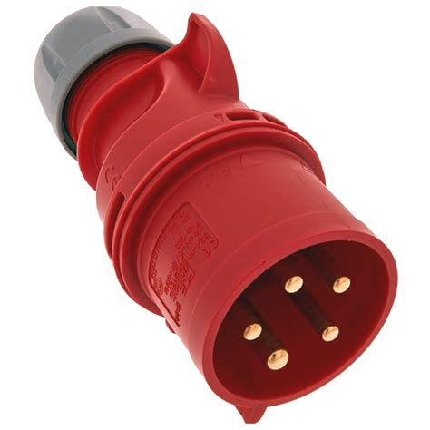 Вилка Кабельная CEE 16A 5Pin 400V | EDS Industrial