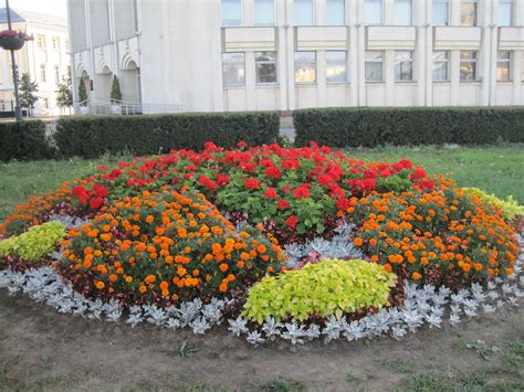 Клумбы для школьного двора (31 фото) » НА ДАЧЕ ФОТО