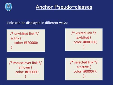 css pseudo classes pptx web development internet