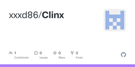 Github Xxxd86 Clinx
